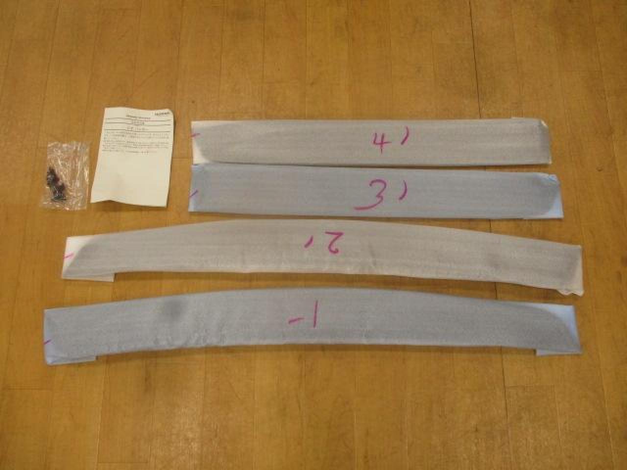 HONDA フィット・フィットシャトル/GK系・GP系 純正ドアバイザー | カー用品 その他(カスタム・チューニング) その他ドレスアップを ...