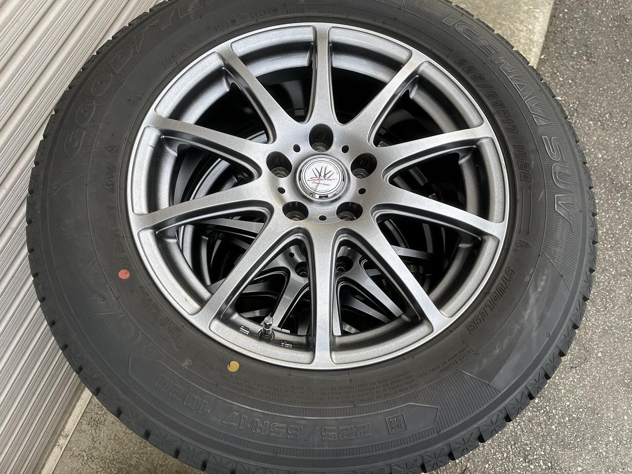 BADX(バドックス) 632 LOXARNY(ロクサーニ) LOXARNY SPORT RS-10 + GOODYEAR(グッドイヤー) ICENAVI SUV | カー用品 スタッドレス ...