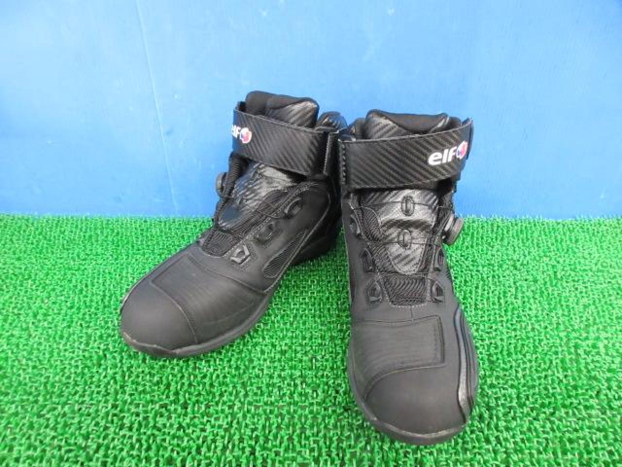 elf(エルフ) S17 ライディングシューズ ブラック/27.0cm | バイク用品 ブーツ・シューズ ライディングブーツ・シューズ(二輪)を通販で購入する | 中古カー＆バイク用品の販売 ...