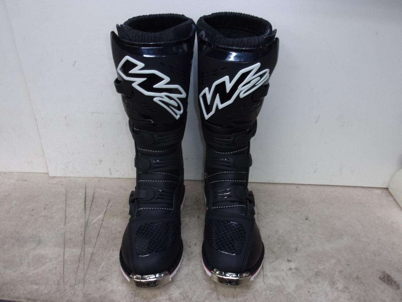 サイズ:44(27.5cm) W2 Boots(W2ブーツ) E-MX9 | 中古品 | アップガレージ ライダースナップス三鷹東八店 | バイク用品 ブーツ・シューズ オフロードブーツ ...