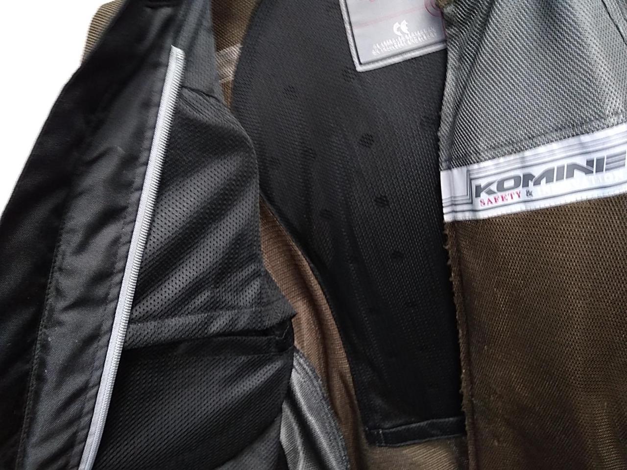 サイズ:2XL KOMINE(コミネ) メッシュジャケット(春夏用) | バイク用品 ウエア ジャケット(二輪)を通販で購入する | 中古カー＆バイク用品の販売ならアップガレージ