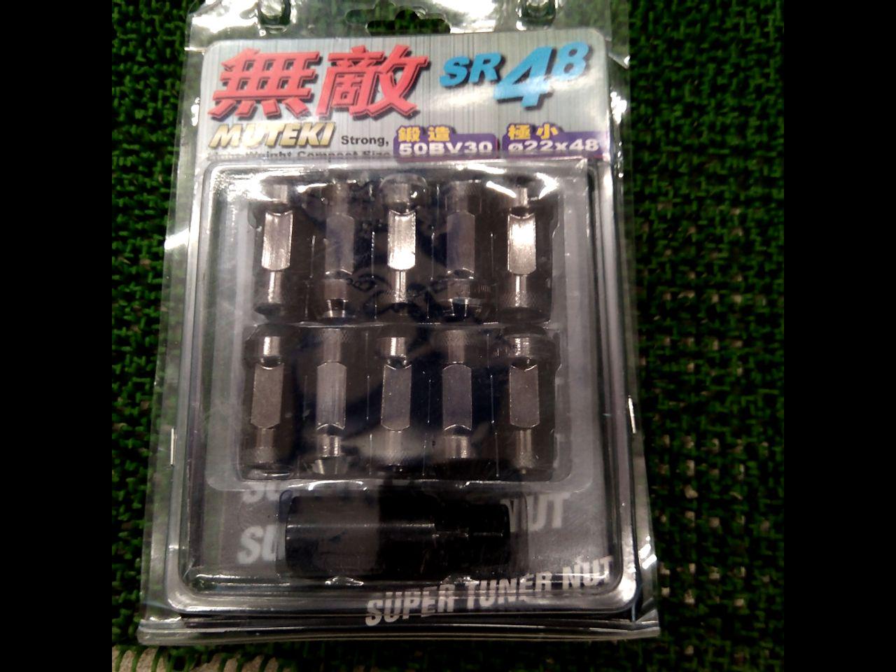 無敵 SR48 レーシングナット 【20個 M12xP1.5】 | カー用品 タイヤホイール関連 取付ナットを通販で購入する | 中古カー ...