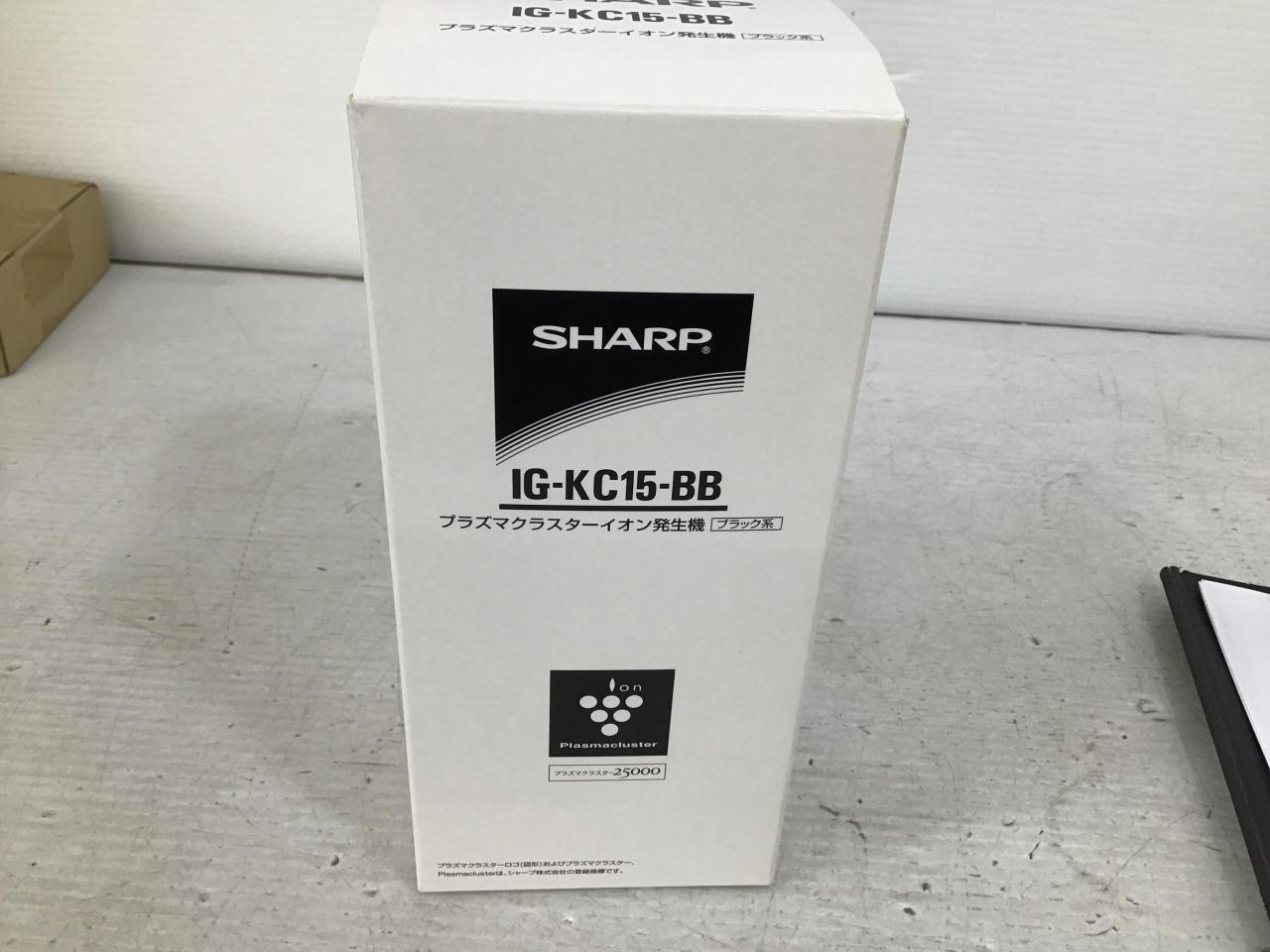 SHARP IG-KC15-BB プラズマクラスター 【値下げしました!】 | カー用品 電装系 その他電装系の通販 | アップガレージ 中古 ...
