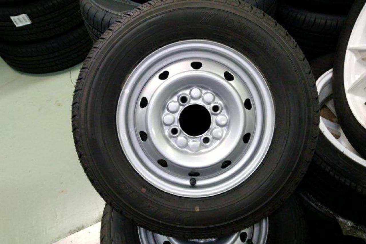 TOPY STEEL WHEEL + YOKOHAMA JOB RY52 | カー用品 タイヤホイールセット 12インチタイヤホイールセットを ...