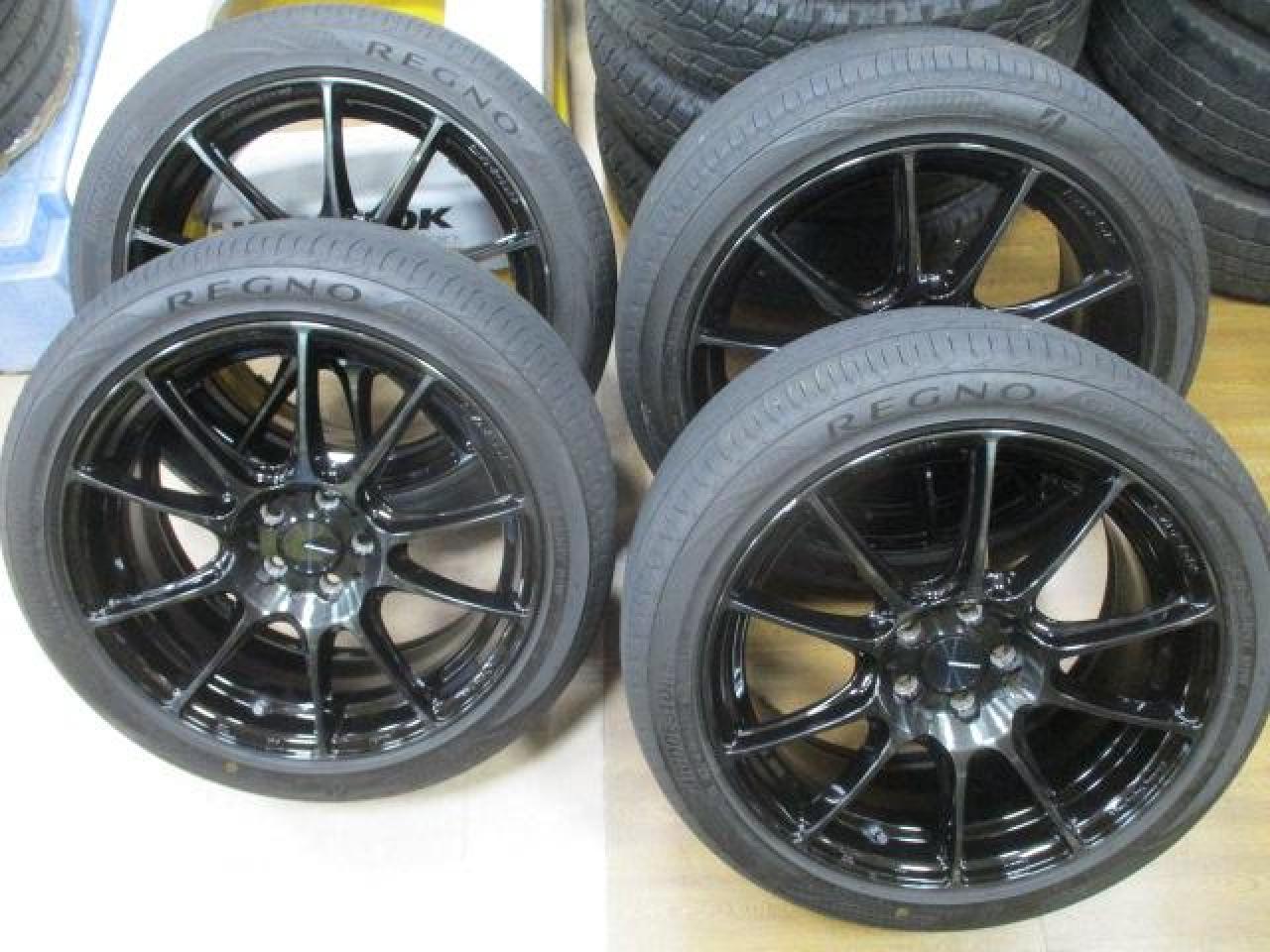 4weds WedsSport SA-25R + BRIDGESTONE REGNO GR-XⅡ【86/BRZ・レガシィ・インプレッサ・プリウス等】 | カー用品 タイヤホイールセット 17 ...