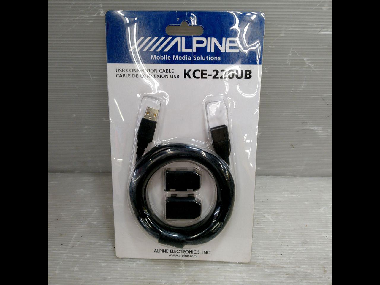 特定のお客様お取り置き中☆値下げしました☆ALPINE KCE-220UB USB延長ケーブル | カー用品 カーAVアクセサリー オーディオ ...