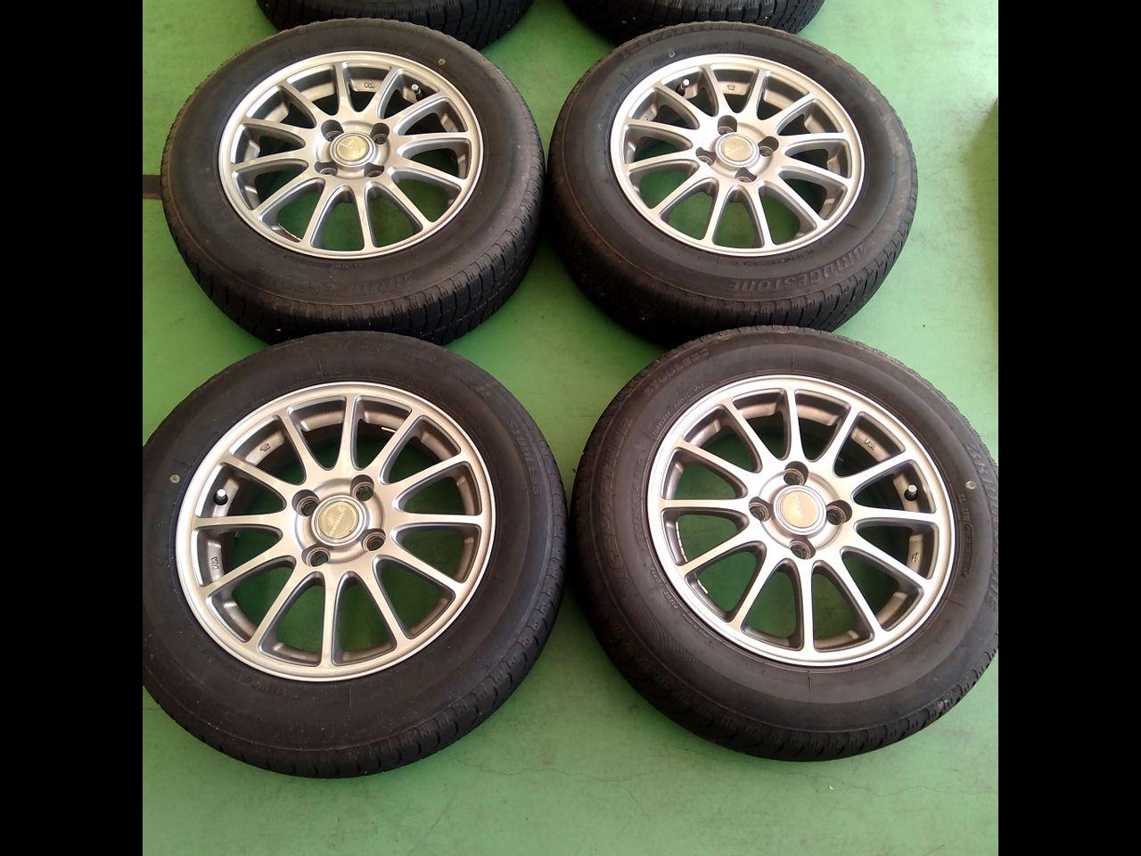 BRIDGESTONE(ブリヂストン) ECO FORME(エコフォルム) SE-12 (12SPOKE) | カー用品 アルミホイール 14 ...
