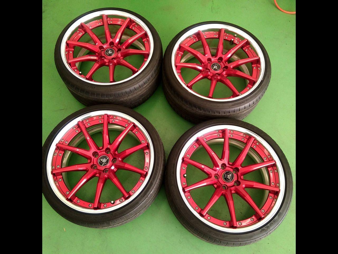 最終値下げ! KUHL CONCAVE CONCEPT VERZ WHEELS KCV02 + FALKEN AZENIS FK510 ...