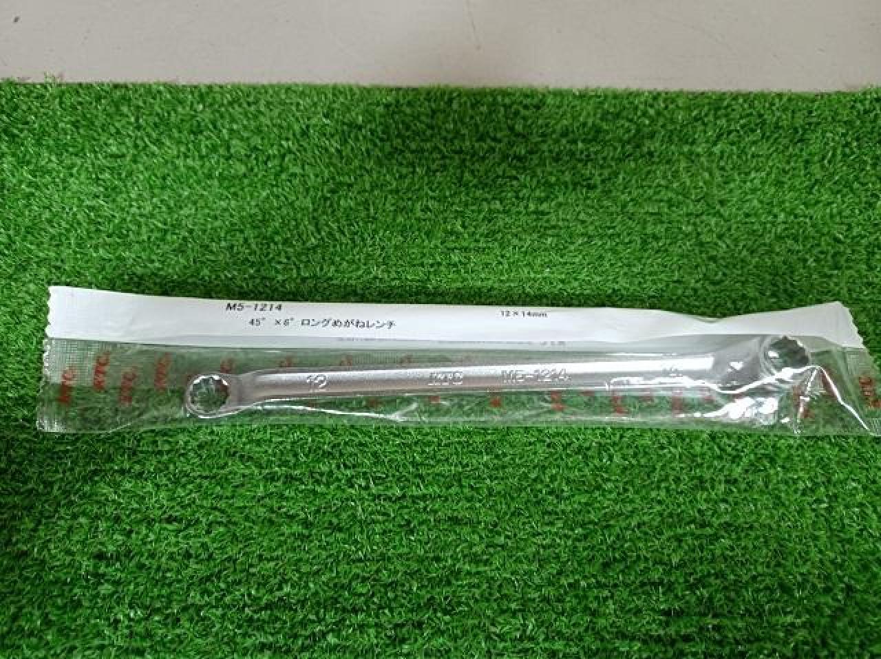 KTC 45°x6°ロングめがねレンチ M5-1214 | カー用品 メンテナンス 工具を通販で購入する | 中古カー＆バイク用品の販売ならアップガレージ