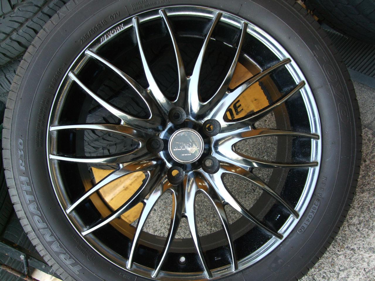 WORK(ワーク) STEEZ(スティーズ) NICROSS | カー用品 アルミホイール 18インチホイールを通販で購入する | 中古カー ...