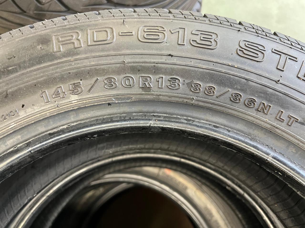 BRIGESTONE RD-613 STEEL タイヤのみ4本 | カー用品 タイヤ 13インチタイヤを通販で購入する | 中古カー＆バイク用 ...