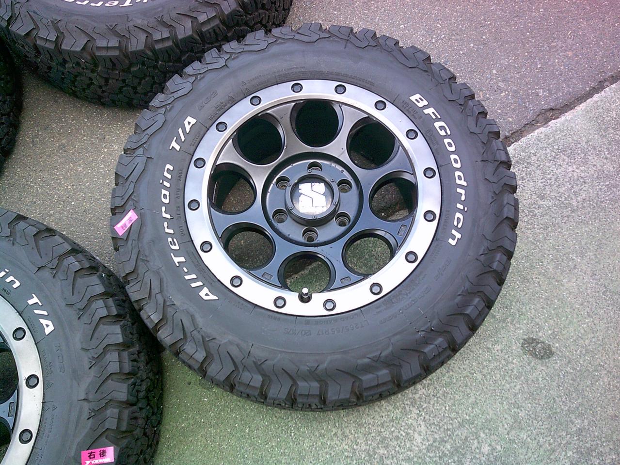 MLJ(エムエルジェイ) XTREME-J(エクストリームジェイ) XJ03 (6HOLE) + BFGoodrich(ビーエフグッドリッチ) All-Terrain T/A K02 | 中古 ...