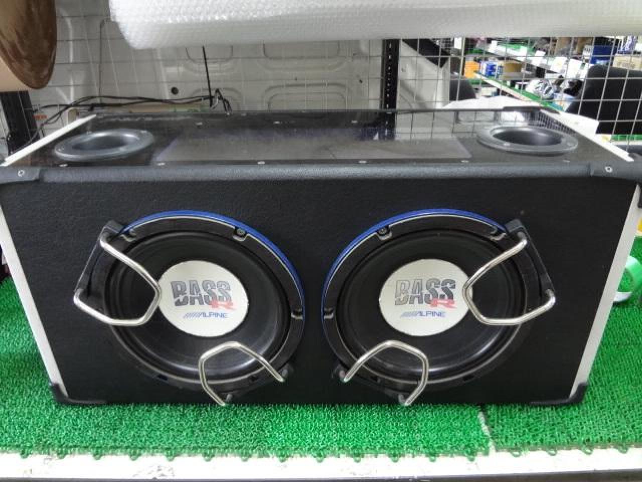 ALPINE BASS ZR/VR | カー用品 スピーカー サブウーハースピーカーBOX付を通販で購入する | 中古カー＆バイク用品の販売 ...