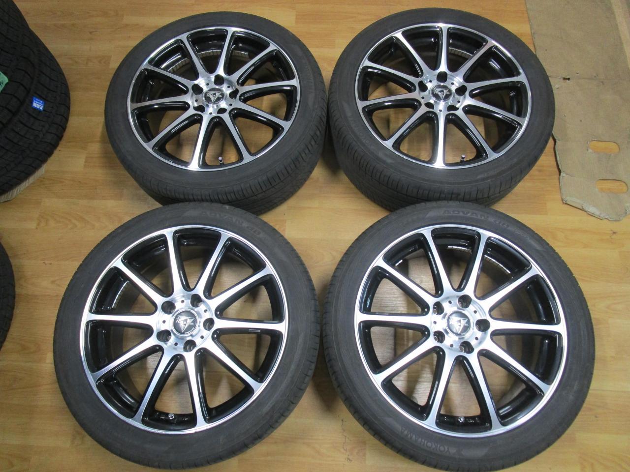 INTER MILANO(インターミラノ) RAZEE(レイジー) XS (5HOLE) + YOKOHAMA(ヨコハマ) ADVAN dB ...