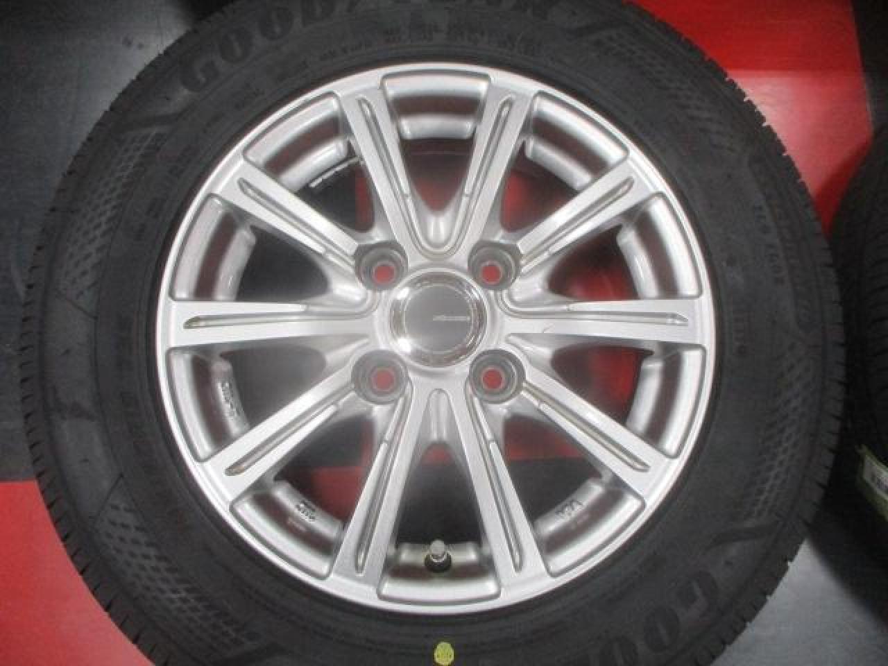 YOKOHAMA(YFC) STANDARD WHEEL MILLOUS PS + GOODYEAR Efficient Grip ECO EG02 | カー用品 タイヤホイールセット 13 ...