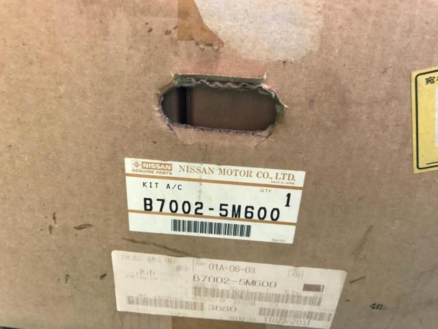 値下げ!日産純正(NISSAN) [B7002-5M600] サニー(B15型) エアコンキット | 新古品 | アップガレージ 津店 ...