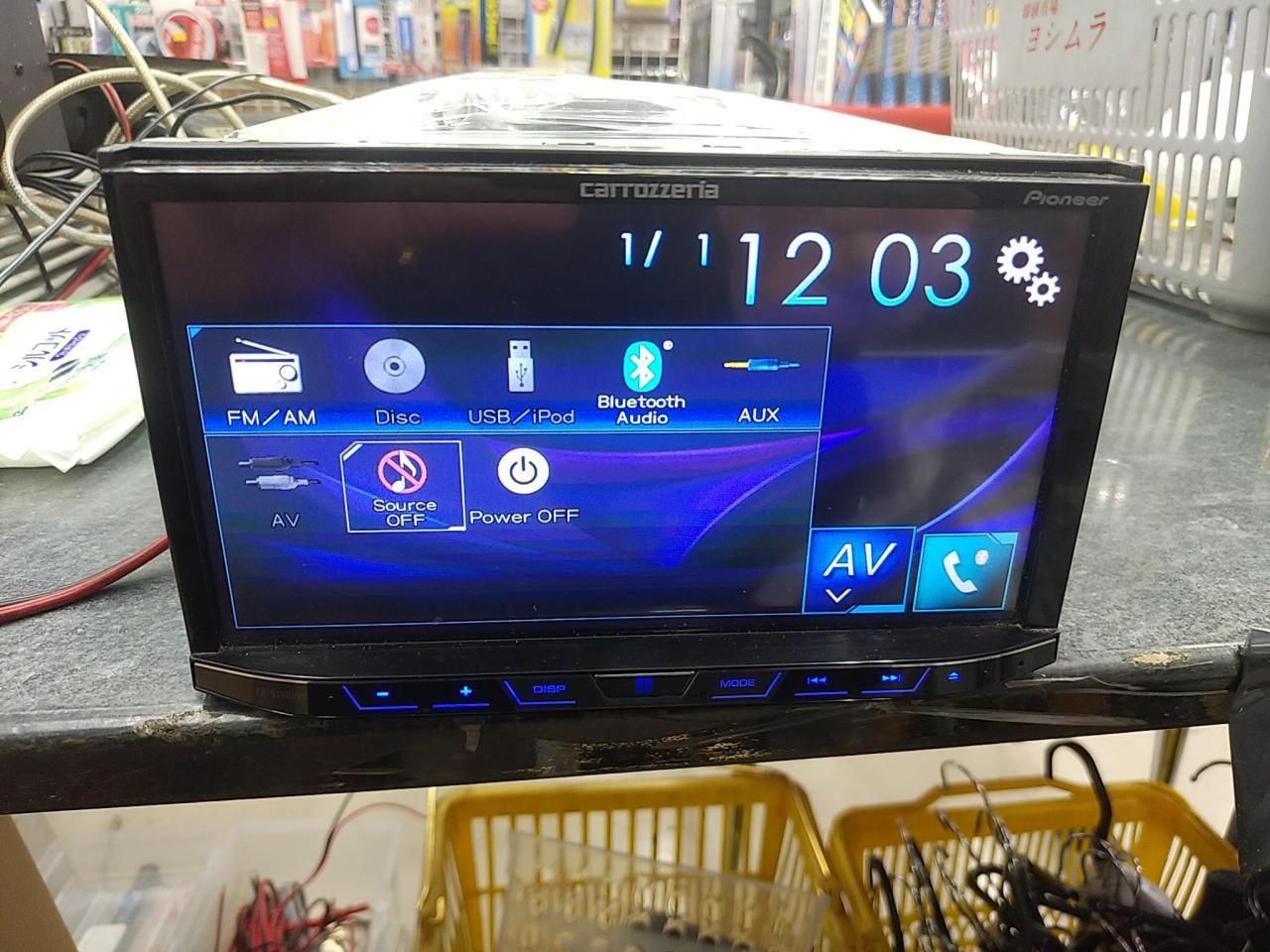 【値下げ】carrozzeria(カロッツェリア) [FH-9200DVD] ワゴンR(MH34) 7型ワイドVGA AVメインユニット 1セット | カー用品 ヘッドユニット CD+USB ...