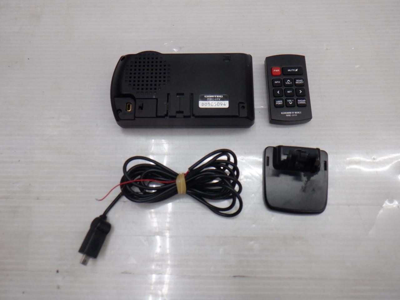 COMTEC(コムテック) ZERO61V | 中古品 | アップガレージ 大阪住之江店 | カー用品 電装系 レーダー探知機を通販で購入する | 中古カー＆バイク用品の販売ならアップガレージ