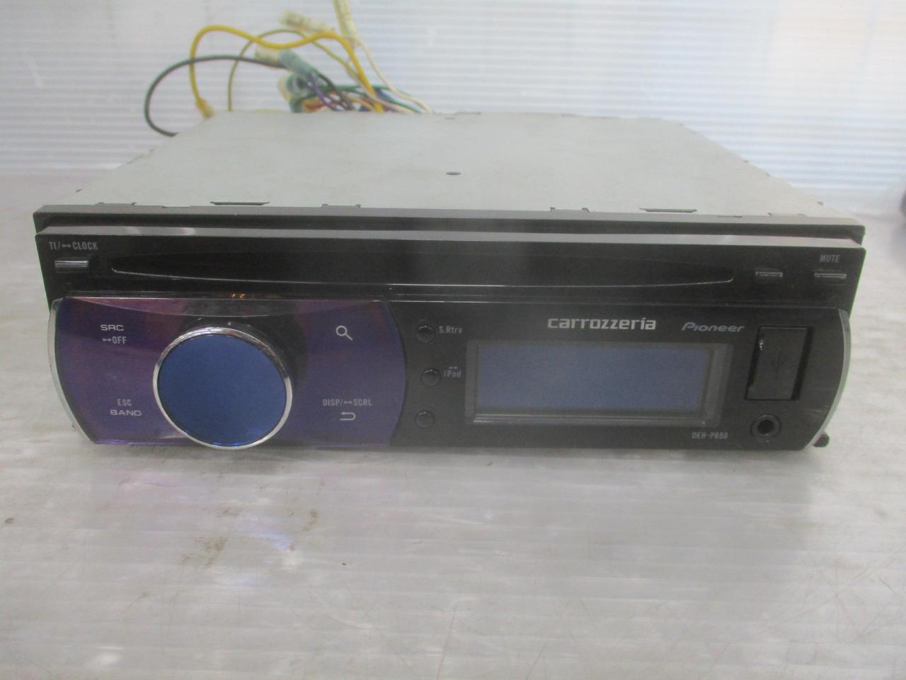 carrozzeria(カロッツェリア) DEH-P650 ★2010年モデル/CD-R/CD-RW/MP3/WMA/AAC/WAV/日本語 ...