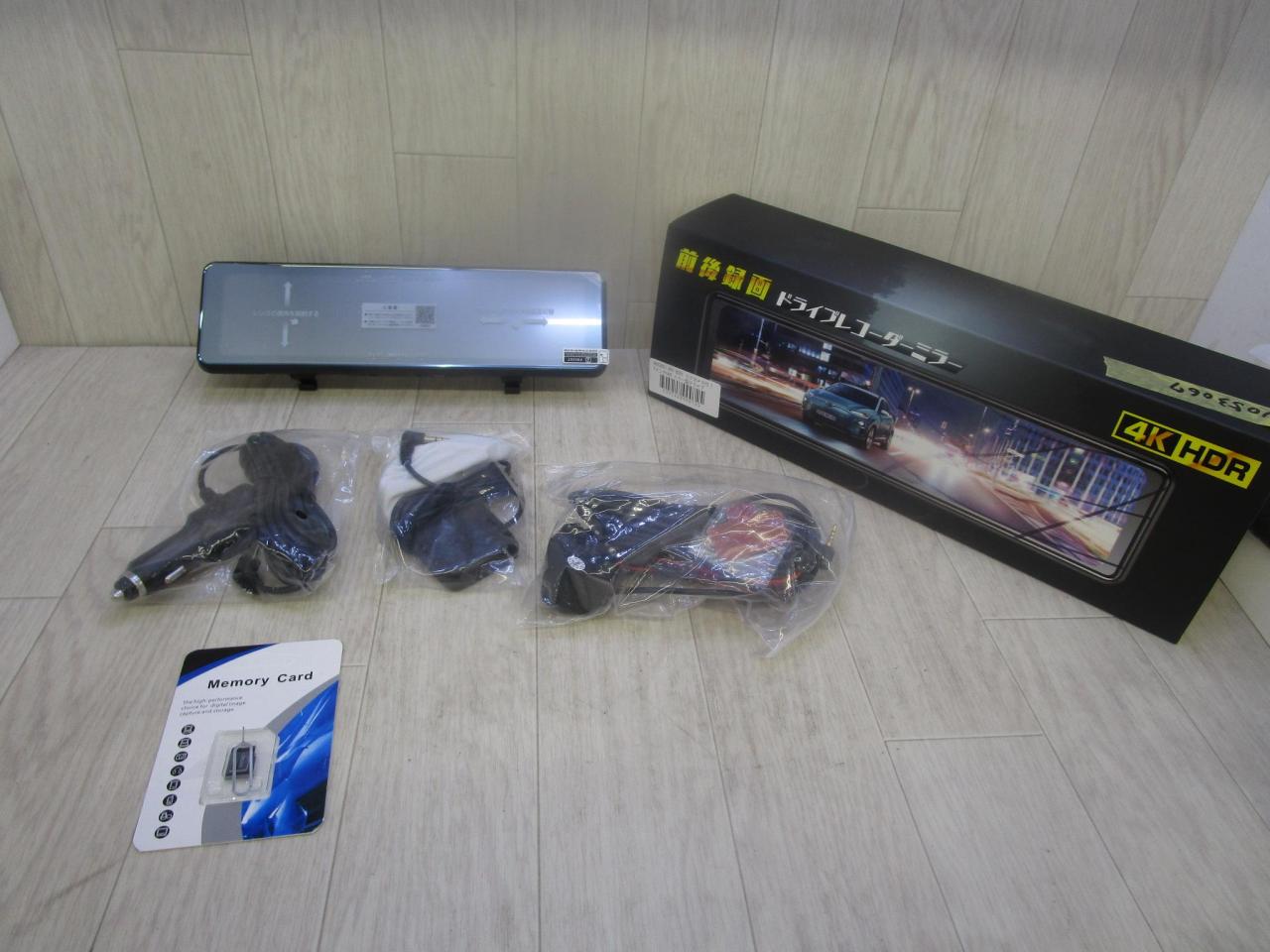 WFK BS01 リアカメラ付 11インチUHD IPSディスプレイ ミラー型ドライブレコーダー | 新古品 | アップガレージ 愛知西尾店 ...