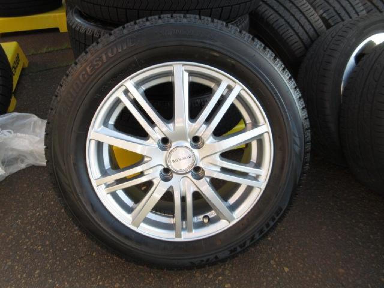 ※ホンダ球面ナット専用ホイール BRIDGESTONE BALMINUM BR10 + BRIDGESTONE BLIZZAK VRX ...