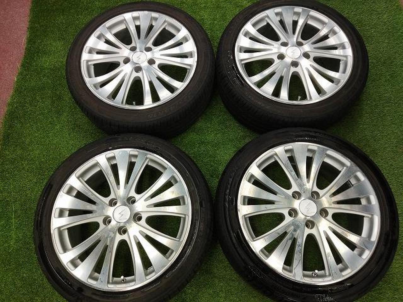 INTER MILANO MILESTAR AXE ポリッシュ + LANDSAIL LS588UHP 4本セット | 中古品 | アップ ...