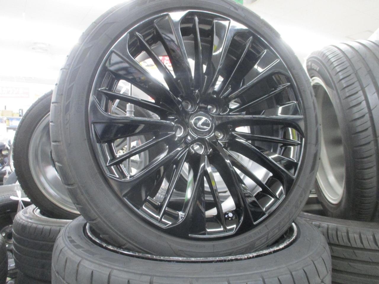 LEXUS(レクサス) LS500H純正OP(オプション) ノイズリダクションホイール + NITTO(ニットー) NT555 | 中古品 | アップガレージ 秦野インター店 | カー用品 ...