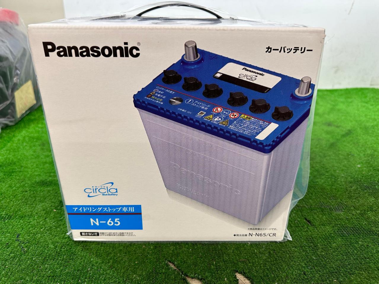Panasonic [N-N65/CR] アイドリングストップ車用カーバッテリー | カー用品 メンテナンス バッテリーを通販で購入する ...