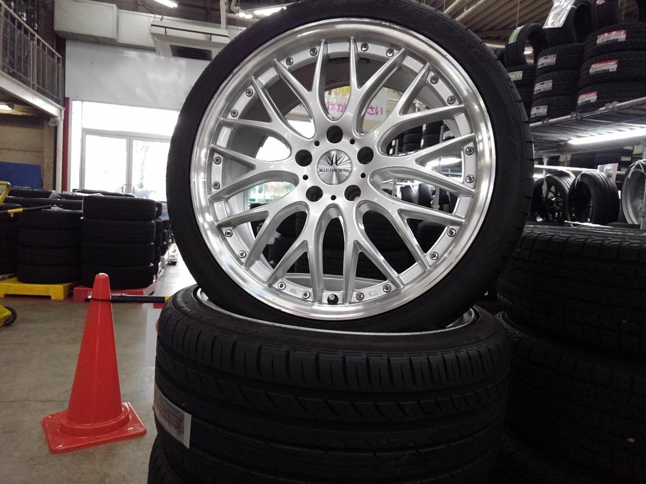 ★プライスダウン★BADX 632 LOXARNY LOXARNY MULTI FORCHETTA + TOYO PROXES C1S | カー用品 タイヤホイールセット 19インチタイヤ ...