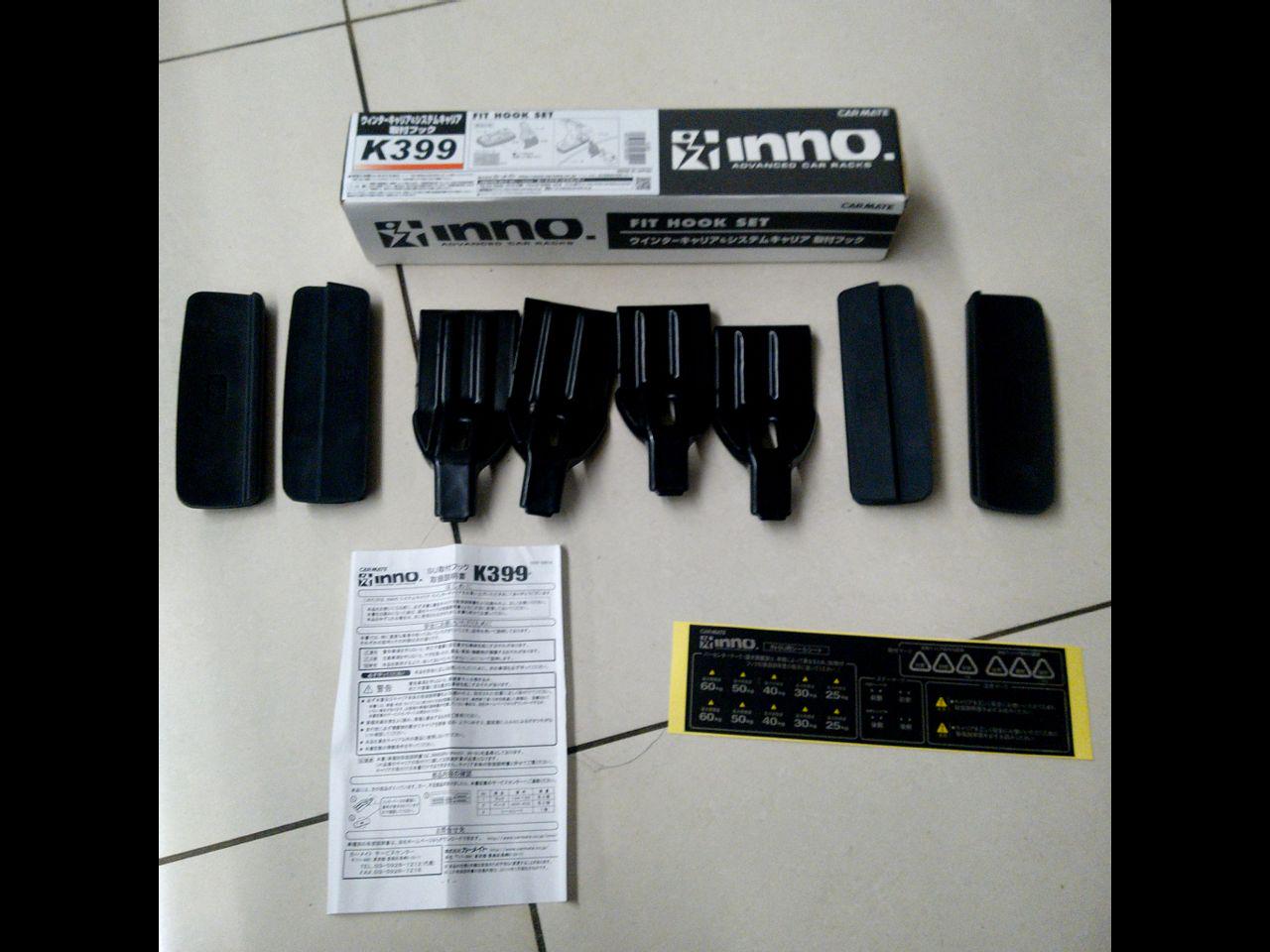 INNO K399 取付フック 【値下げしました】 | カー用品 キャリアを通販で購入する | 中古カー＆バイク用品の販売ならアップガレージ
