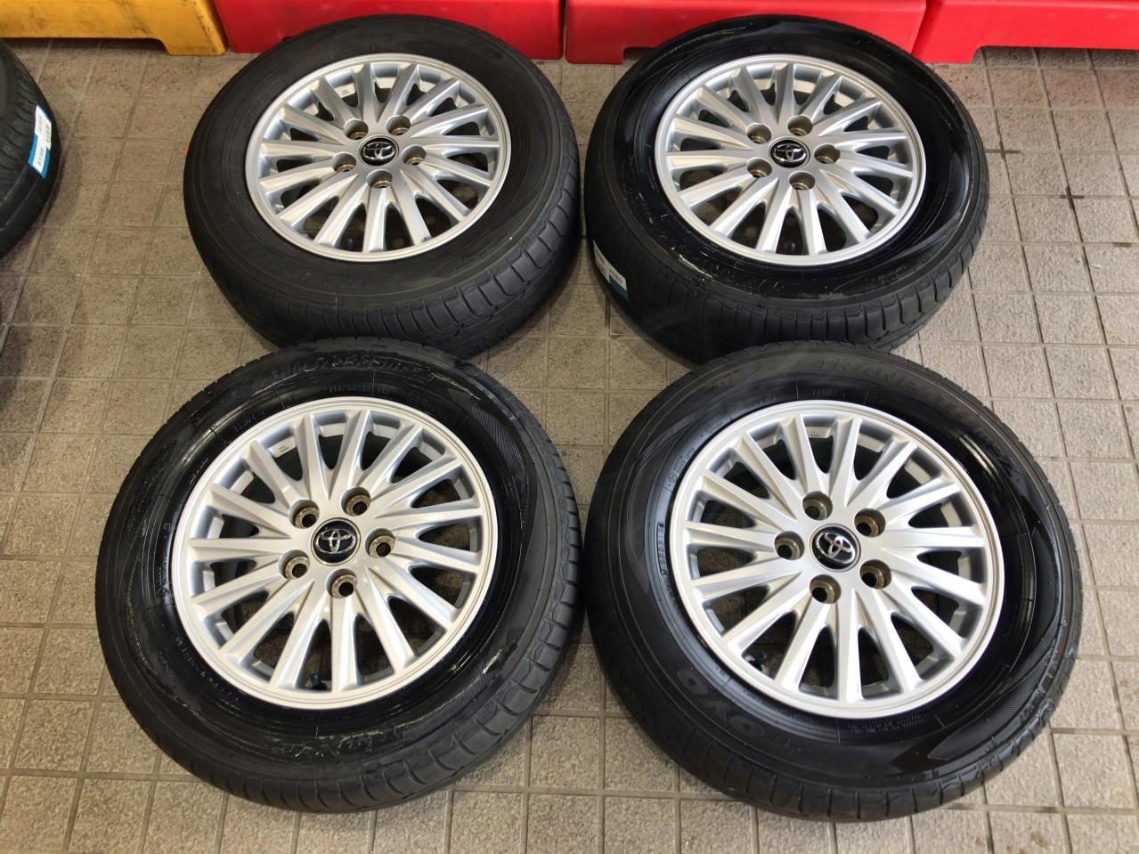 TOYOTA 80系ノア/ヴォクシー純正ホイール + TOYO TRANPATH mpZ | カー用品 タイヤホイールセット 15インチタイヤホイールセットを通販で購入する | 中古カー ...