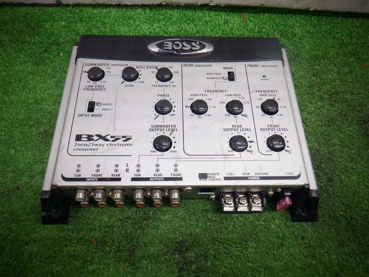 BOSS(ボス) BX55 2Way/3Way electronic crossover クロスオーバー | 中古品 | アップガレージ 奈良 ...