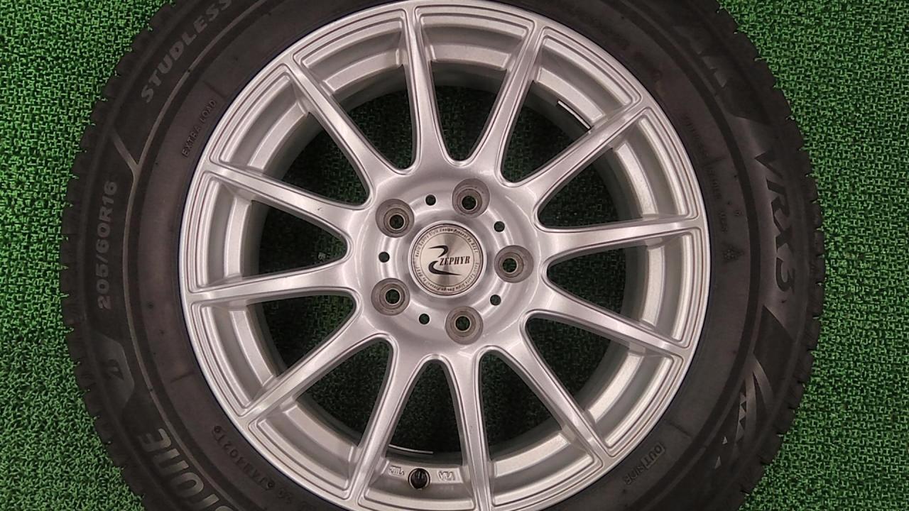 BEST(ベスト) ZEPHYR SR12 + BRIDGESTONE BLIZZAK VRX3 | 中古品 | アップガレージ ホイールズ ...