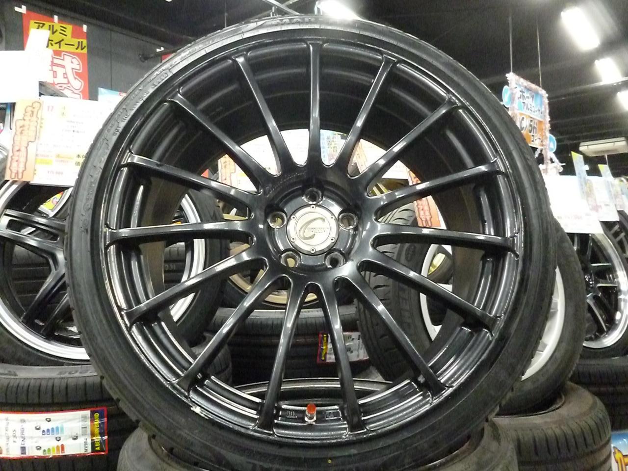 【新品タイヤ付き!!】 YOKOHAMA(ヨコハマ) CONNOISSEUR(コニサー) No.151C + 【タイヤ】KUMHO/マーシャル(クムホ/MARSHAL) MU12 | カー用品 ...