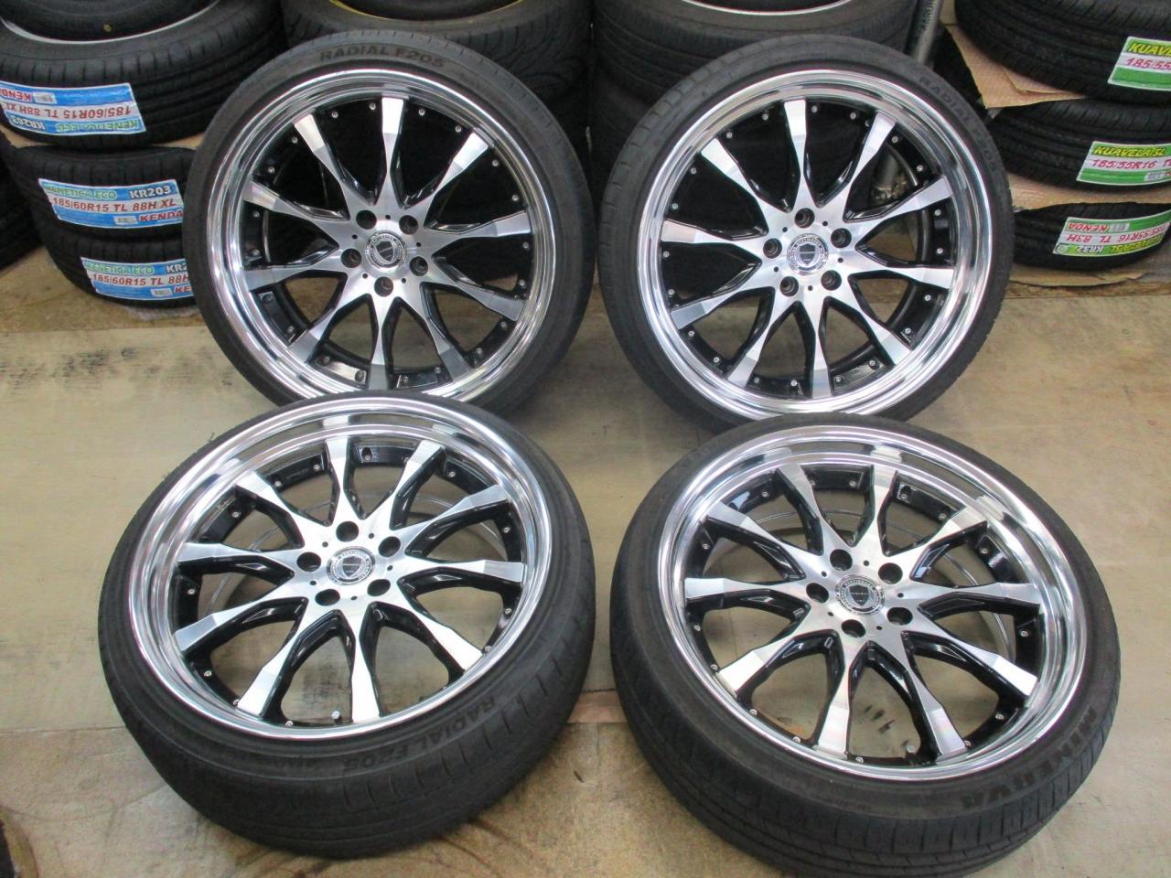 WORK SCHWERT SC2 (STEP RIM) + MINERVA F205 | カー用品 タイヤホイールセット 20インチタイヤ ...