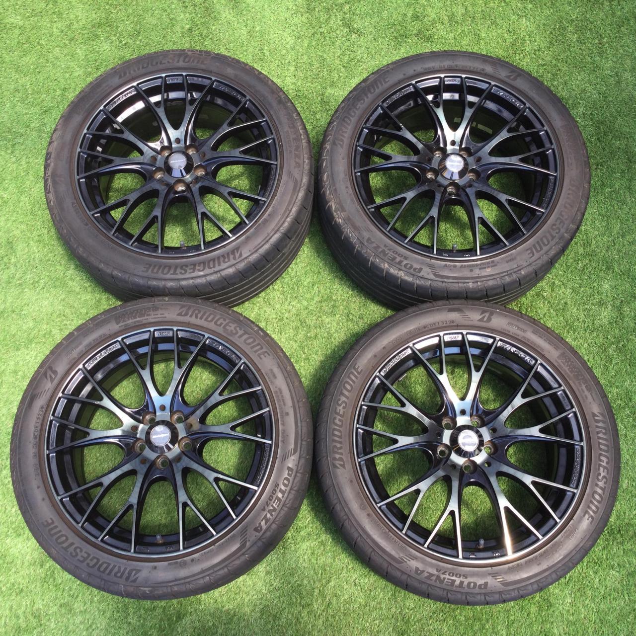 値下げしました weds(ウェッズ) WedsSport(スポーツ) SPORT SA-20R + BRIDGESTONE(ブリヂストン) POTENZA S007A | カー用品 タイヤ ...