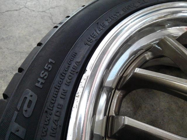 2 値下げしました WORK MEISTER M1R + Continental ContiSport Contact 5 + KUMHO ...