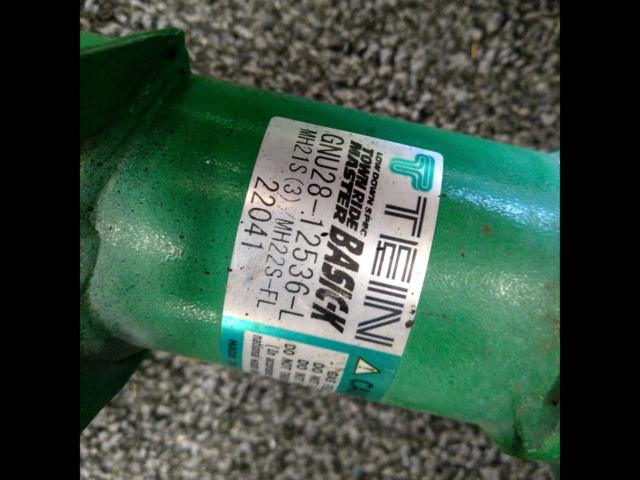 ワケアリ 【MH21S/ワゴンR/ラパン/HE21S】 TEIN BASIC K ※フロントのみ | わけあり | アップガレージ 平塚店 | カー用品 足まわり 車高調を通販で購入する ...