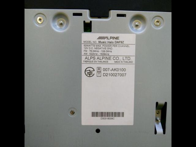 ALPINE DAF9Z + KCE-GPH16 + KWX-G003 電源線&バックカメラ変換ケーブルセット★ | カー用品 ヘッドユニット ...