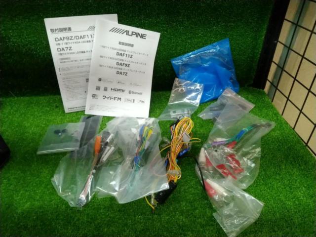 ALPINE DAF9Z + KCE-GPH16 + KWX-G003 電源線&バックカメラ変換ケーブルセット★ | カー用品 ヘッドユニット ...