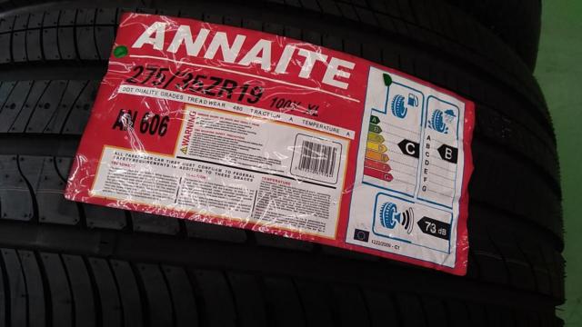ANNAITE AN606 | 新古品 | アップガレージ 圏央厚木インター店 | カー用品 タイヤ 19インチタイヤを通販で購入する ...