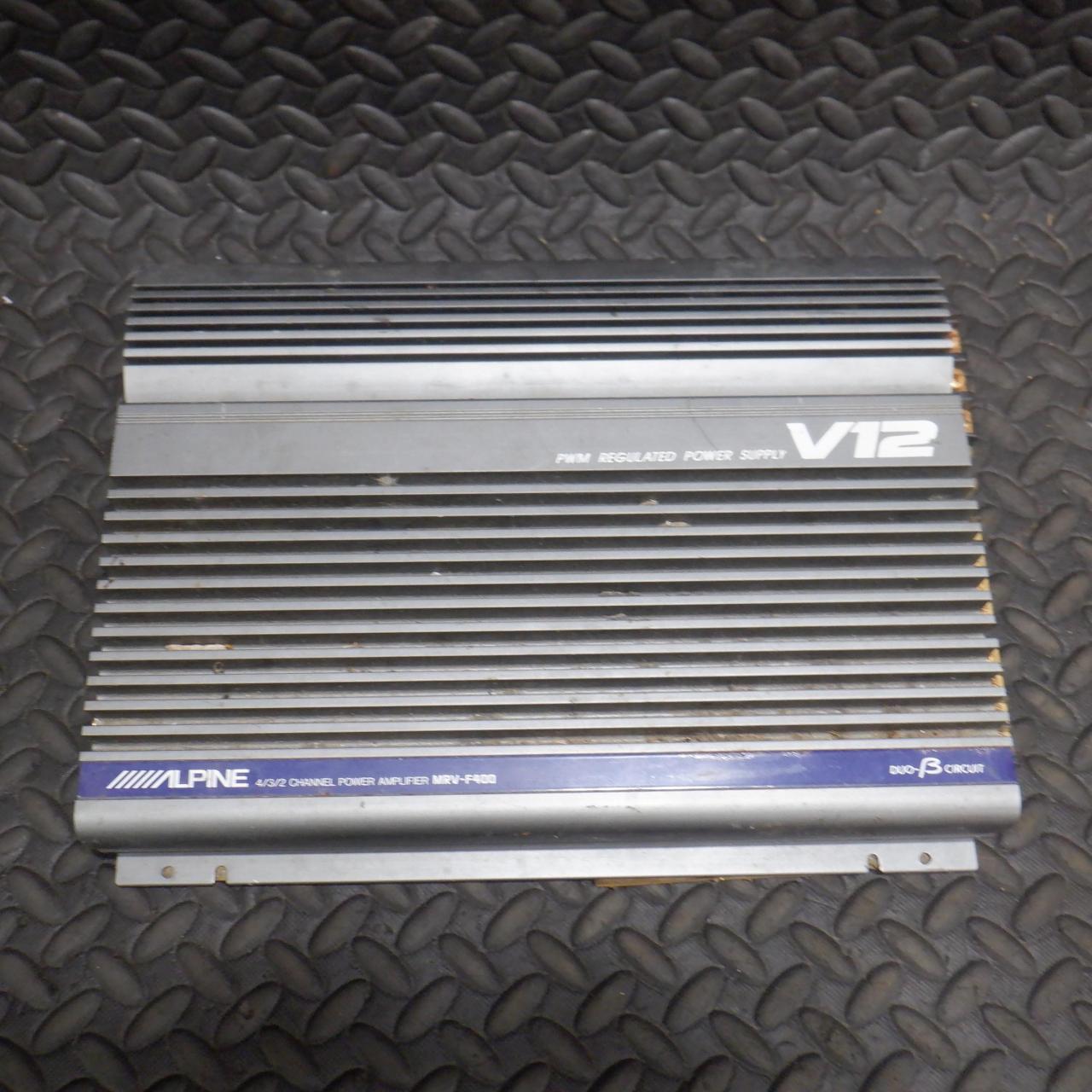 ☆ALPINE MRV-F400 | カー用品 アンプを通販で購入する | 中古カー＆バイク用品の販売ならアップガレージ