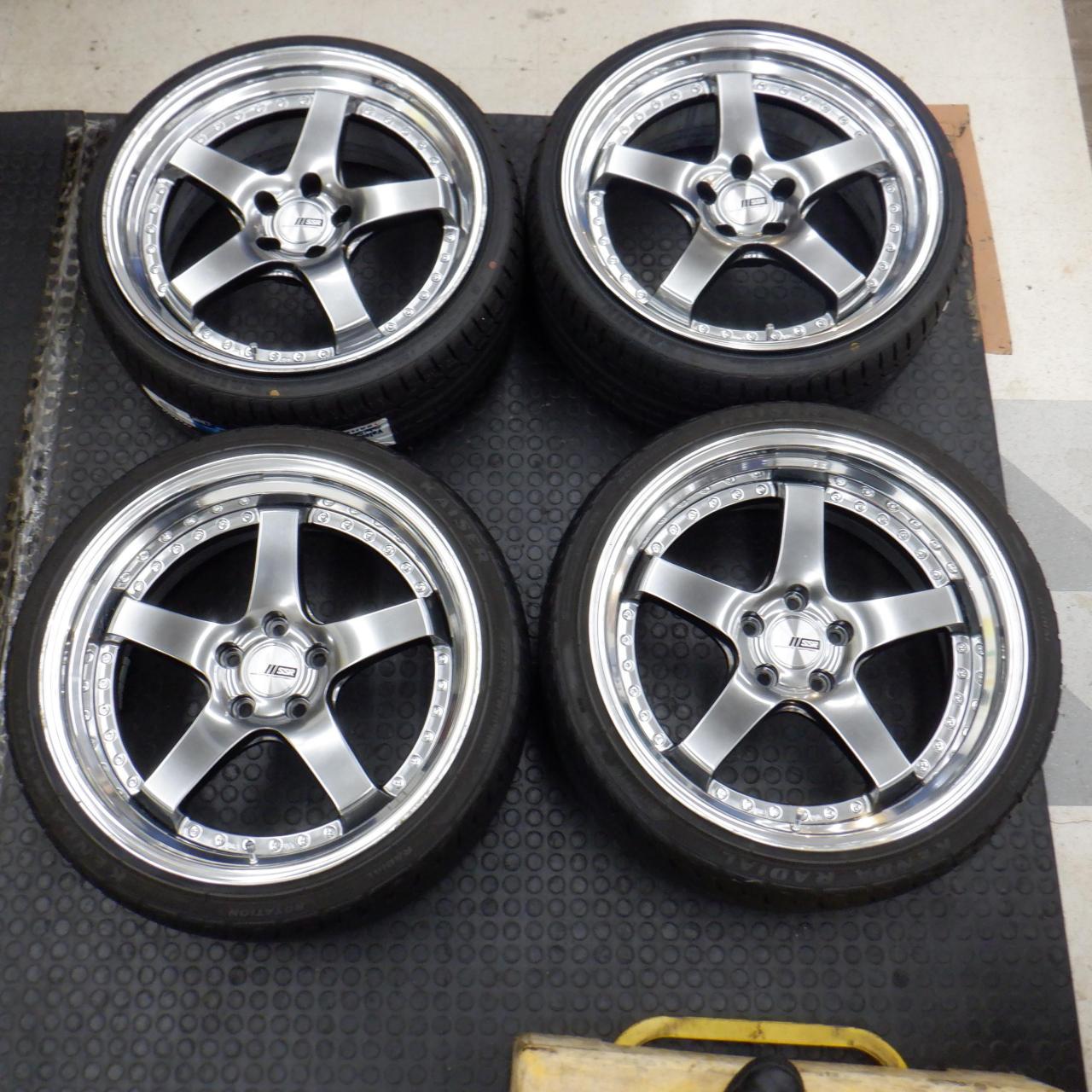 ★TANABE Professor SSR SP4 チタンシルバー + SAILUN ATREZZO ZSR + KENDA KR20 ...