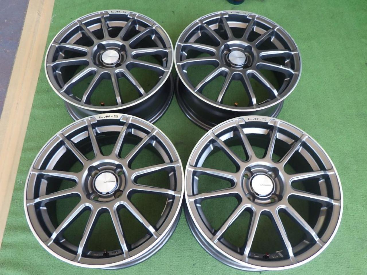 【ホイールのみ4本セット】Lehrmeister(レアマイスター) Lehrmeister(レアマイスター) LM-5 | カー用品 アルミ ...