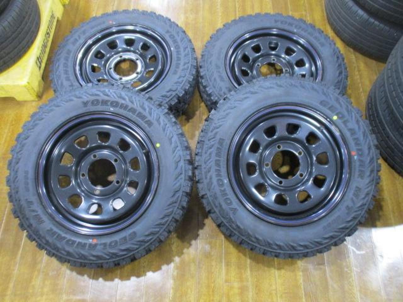 MLJ(エムエルジェイ) DAYTONA SS(デイトナ エスエス) + YOKOHAMA(ヨコハマ) GEOLANDAR M/T | カー用品 タイヤホイールセット 16インチタイヤホイール ...