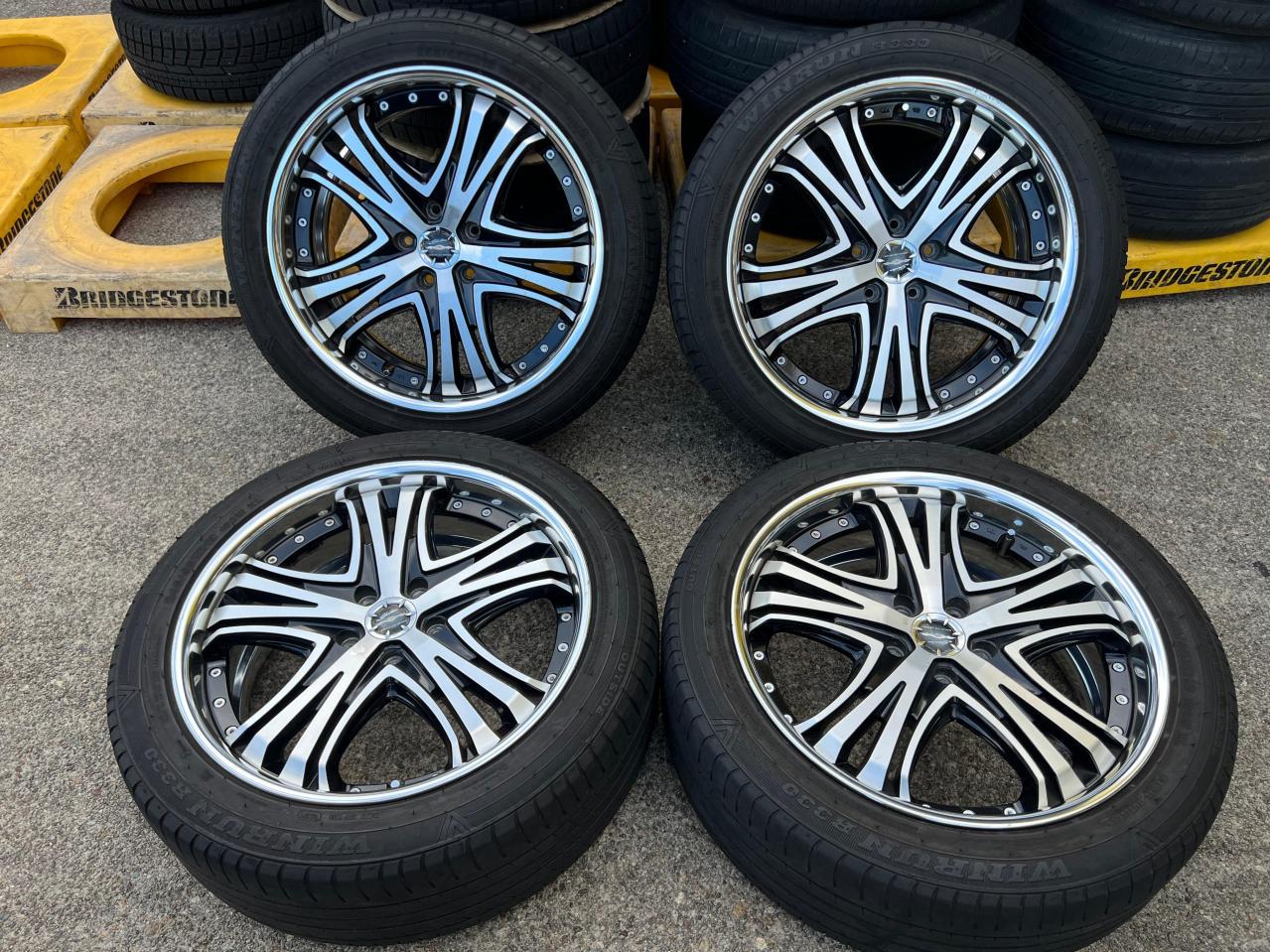 〓★値下げしました!!★〓AME(エーエムイー) XV-77 + WINRUN R330 | カー用品 タイヤホイールセット 19インチタイヤ ...