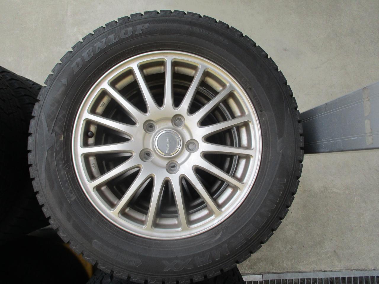 ☆値下げ☆ BRIDGESTONE ECO FORME SE-12 + DUNLOP WINTERMAXX WM02 4本セット | 中古品 | アップガレージ 塩尻北インター店 | カー用品 ...