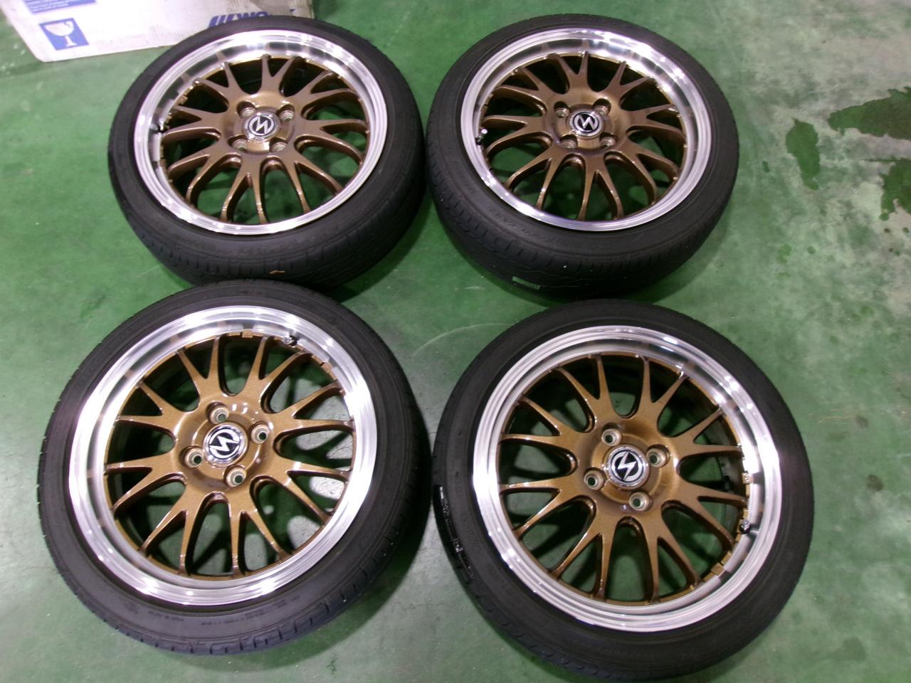 BADX(バドックス) S-HOLD(エスホールド) S-8M + GOODYEAR(グッドイヤー) EAGLE LS2000 hybridⅡ | カー用品 タイヤホイールセット 16インチ ...