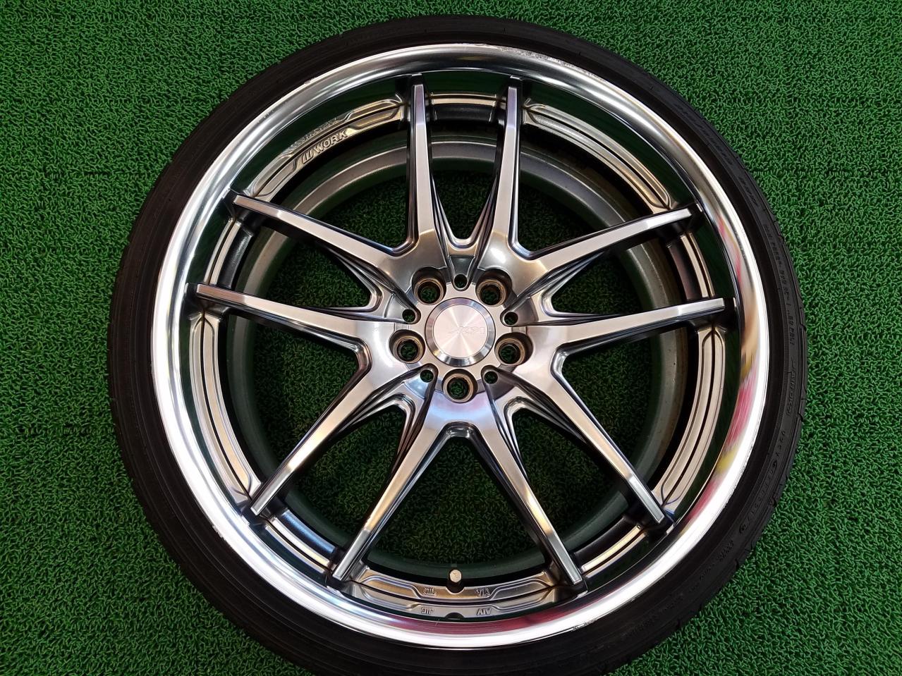 WORK XSA 02C + GOODYEAR EAGLE LS EXE + GOODYEAR EAGLE LS2000HybridⅡ | カー用品 タイヤホイールセット 19インチタイヤ ...