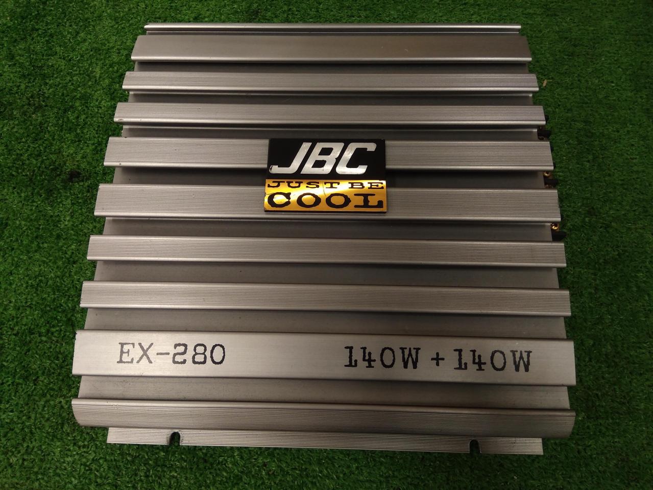 JBC(ジェービーシー) [EX-280] 2ch パワーアンプ | カー用品 アンプを通販で購入する | 中古カー＆バイク用品の販売ならアップガレージ